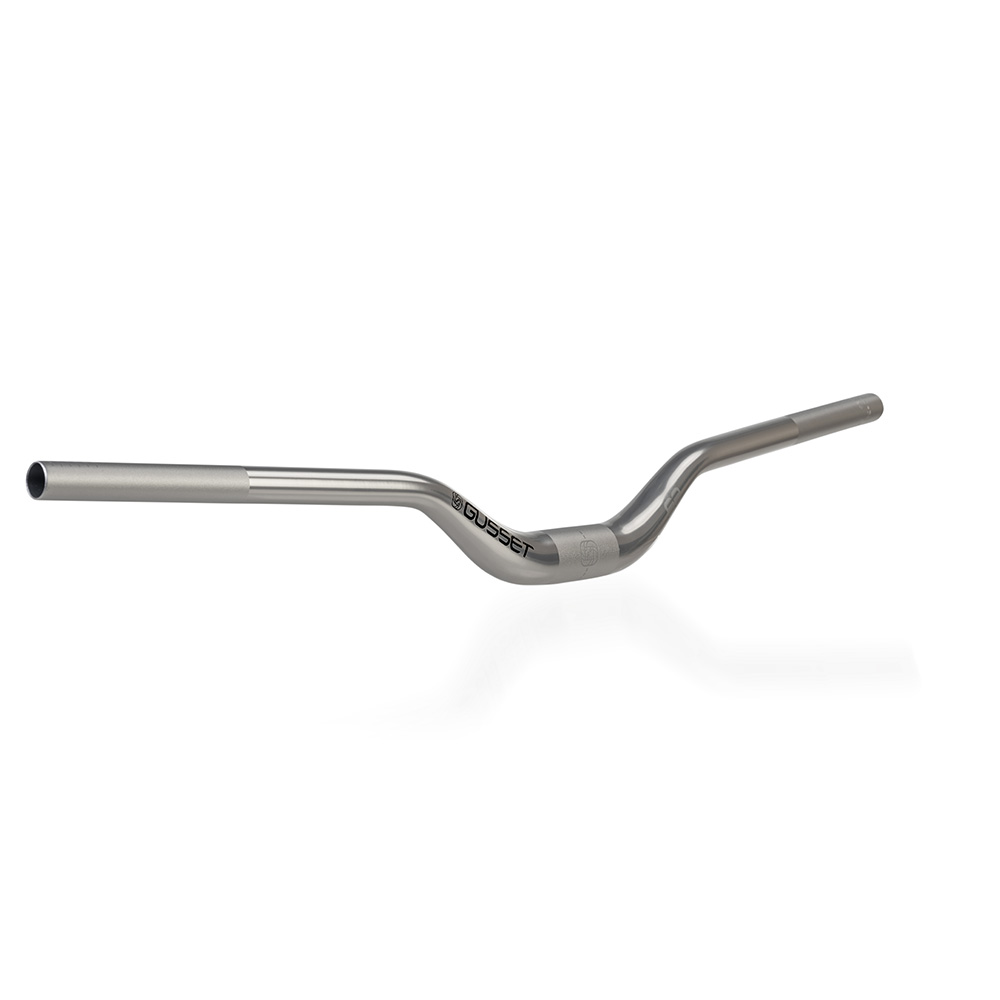 S2 Riser Handlebar 35.0 800mm Silver by Gusset Components