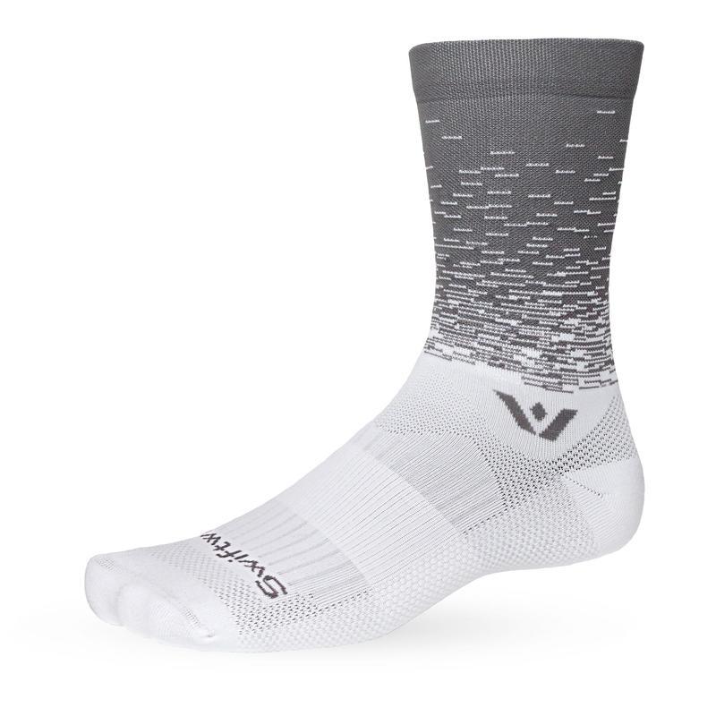 Swiftwick Vision Six Drift Gray Sock | Swift Sports